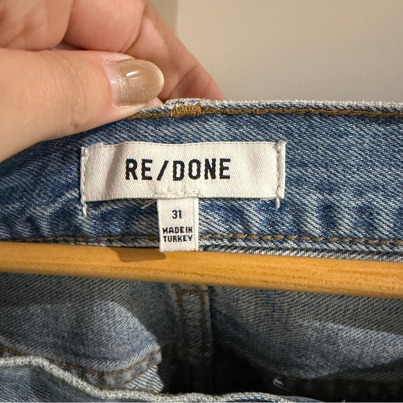 Re/Done | Jeans | Redone High Rise Loose Jeans Worn Blue | Poshmark